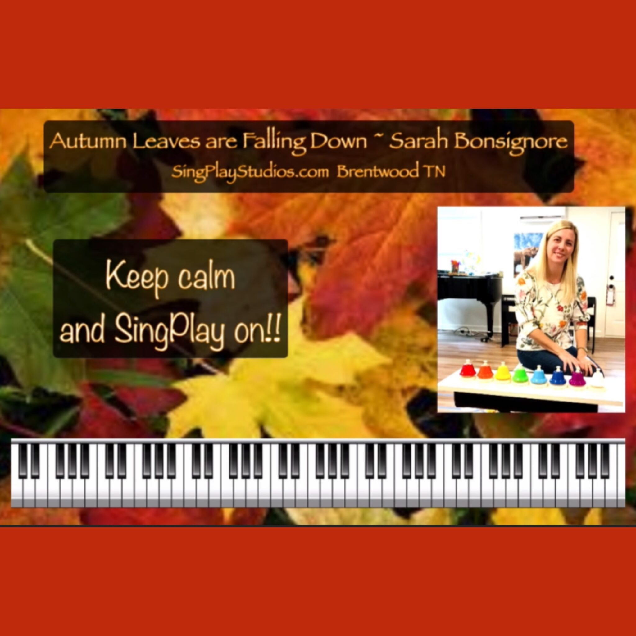 Autumn Leaves are Falling Down ~ A new song for children by Sarah ...